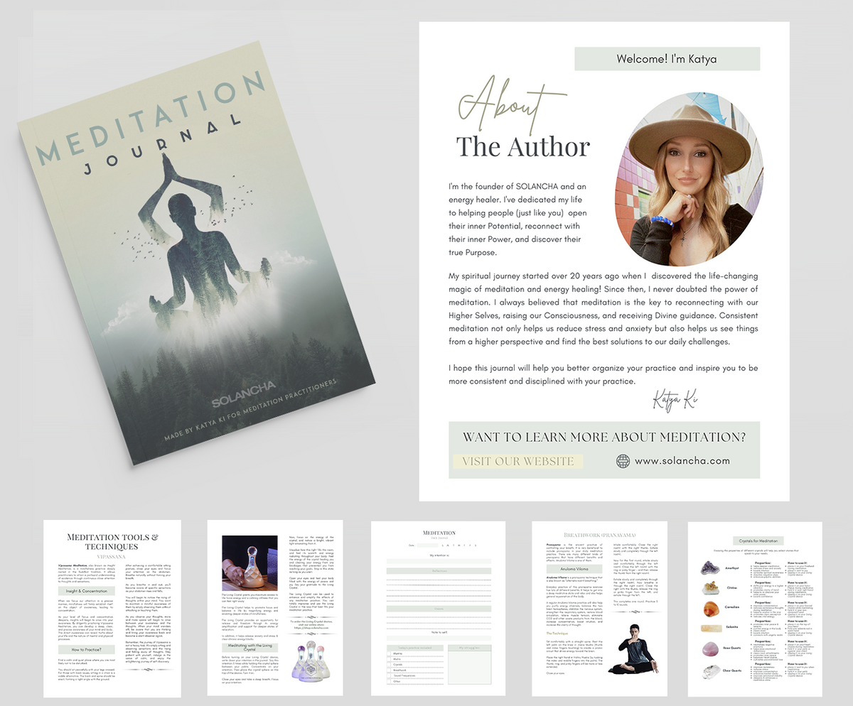 Meditation Journal | SOLANCHA®